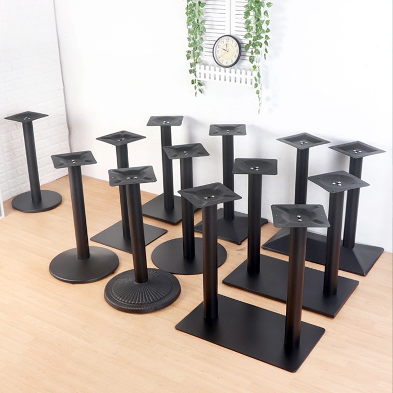 Unique Style Metal Table Base Industrial Carved Pedestal For Dining ...